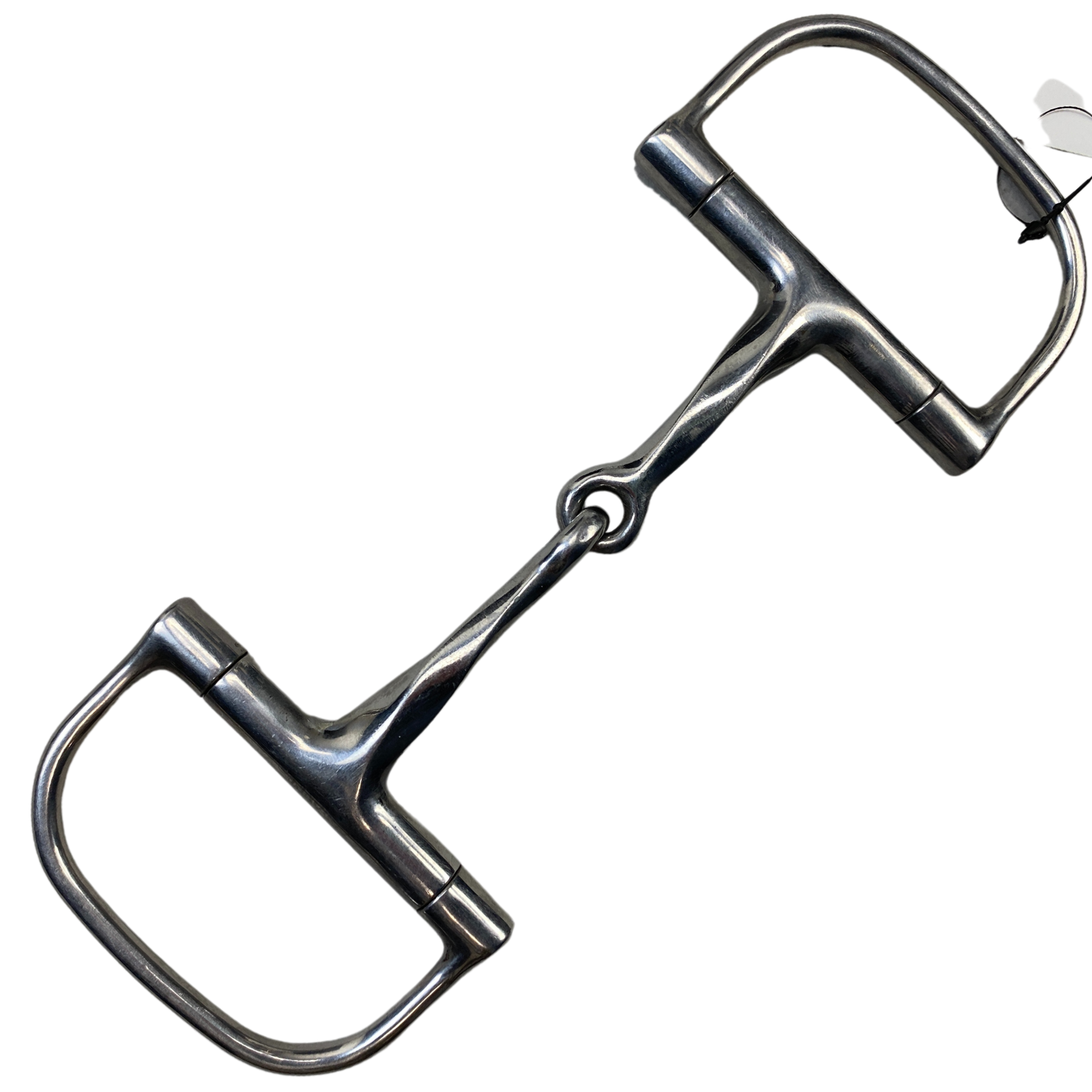 Slow Twist Single Joint Dee Ring Snaffle Bit in Stainless Steel - 5" – The Tried Equestrian