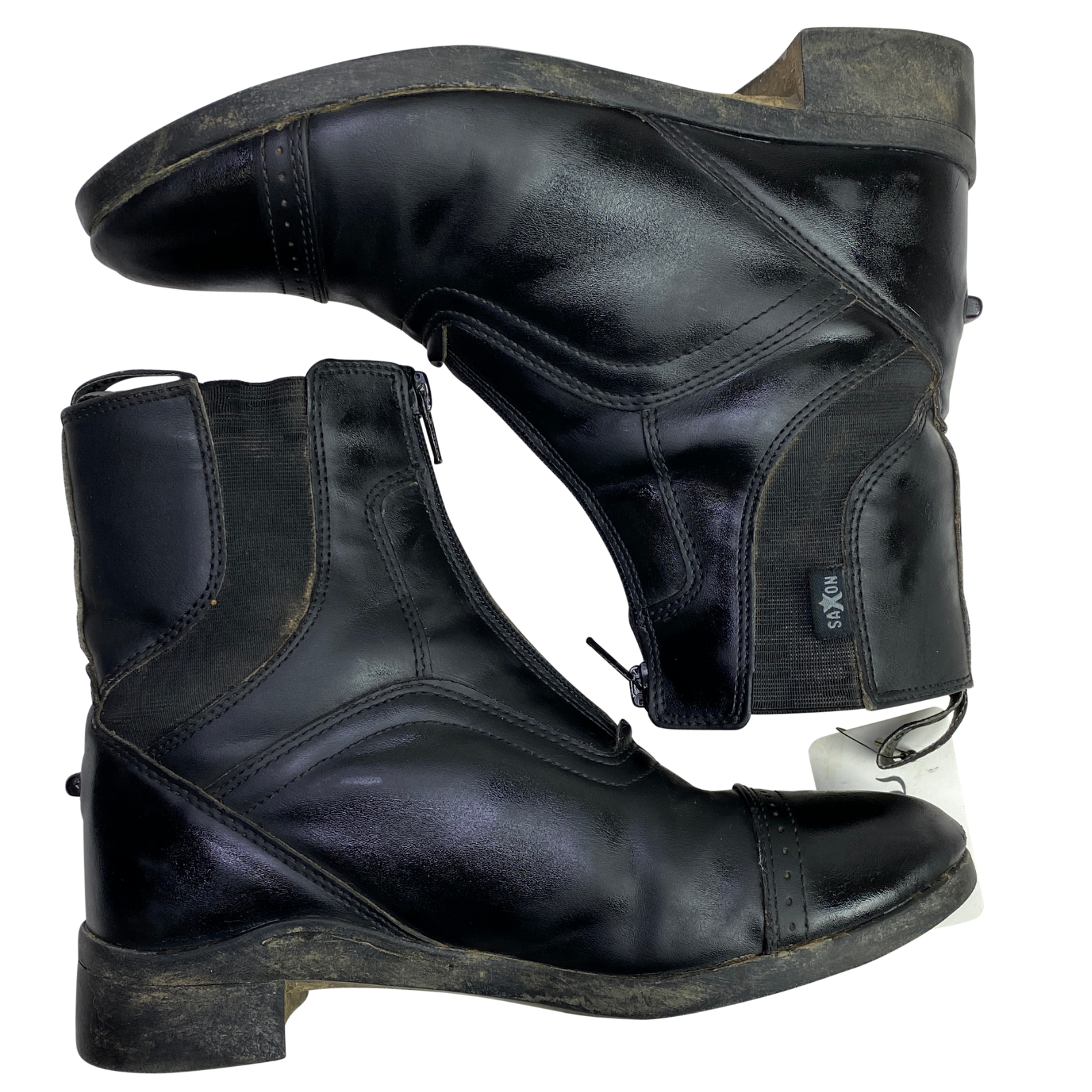 Saxon Syntovia Zip Paddock Boots in Black - Women's 7.5 – The Tried ...