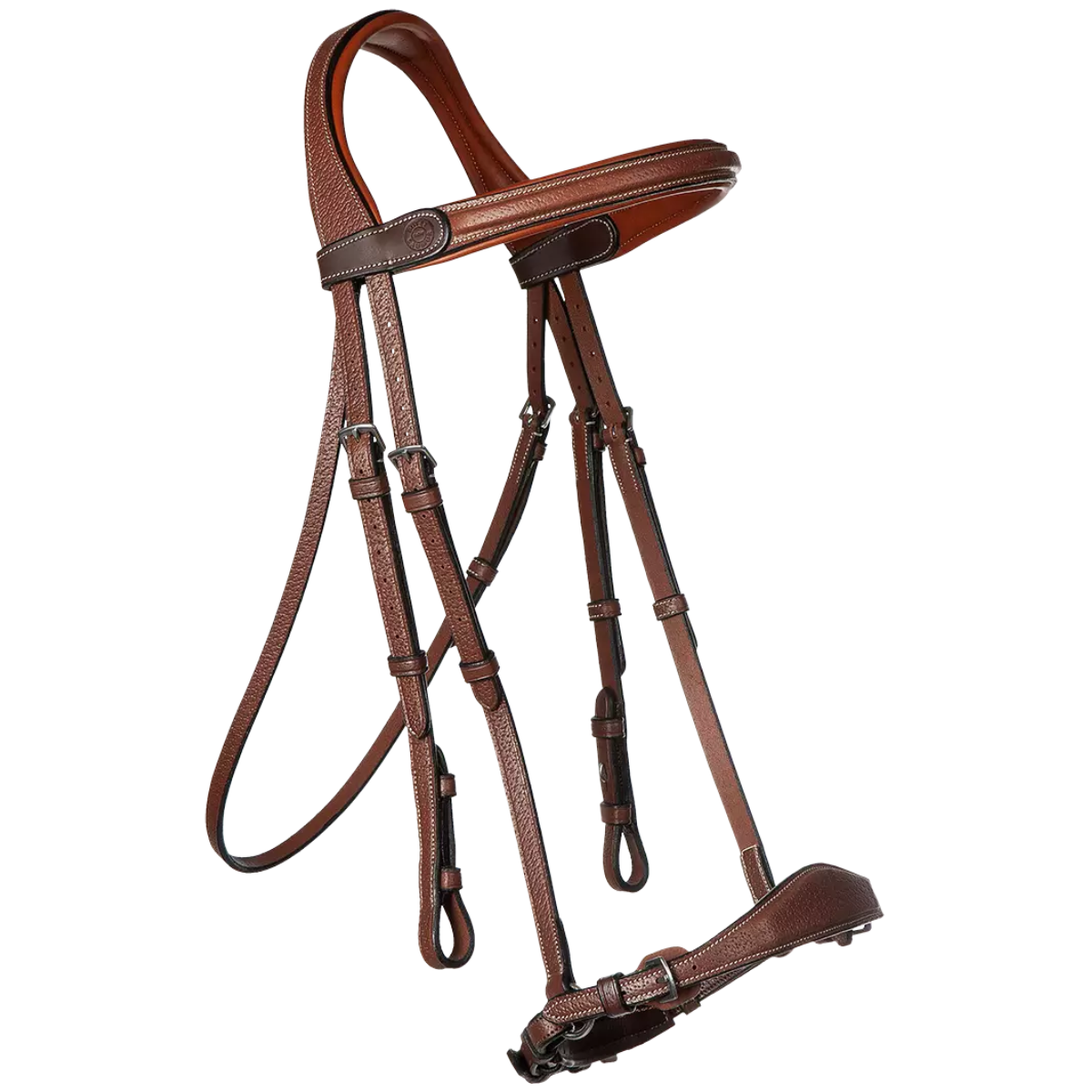 Butet Premium Drop Bridle in Gold - Full – The Tried Equestrian