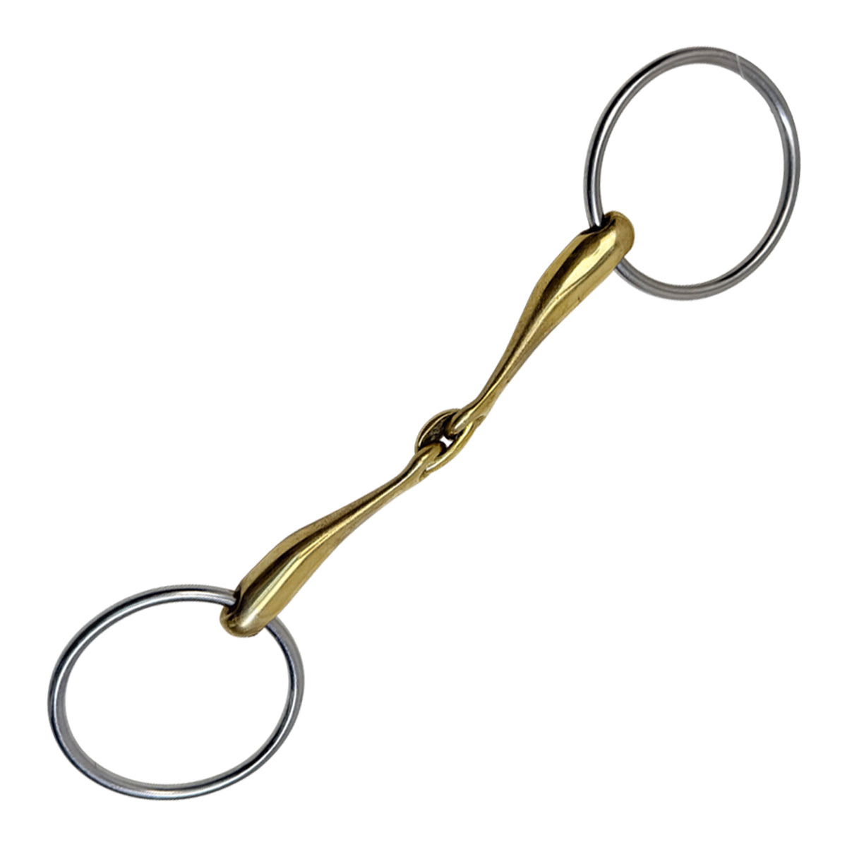 Neue Schule 'Turtle Tactio' Loose Ring Bit in Salox Gold - 6.25" – The ...