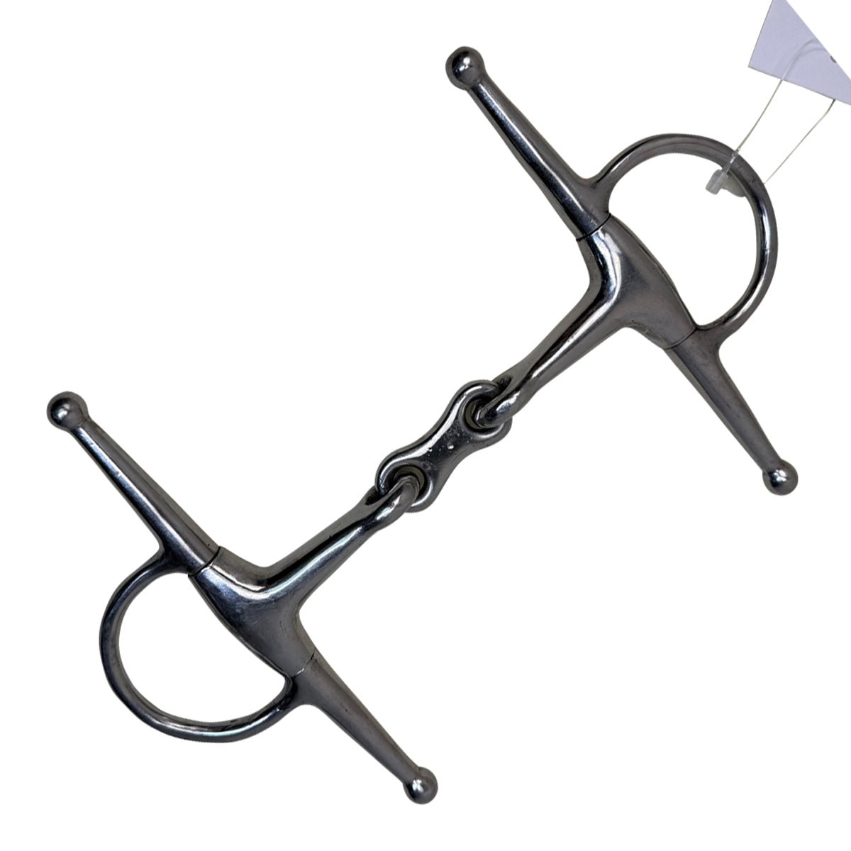 Full Cheek French Link Single Joint Snaffle Bit in Stainless Steel - 5 ...