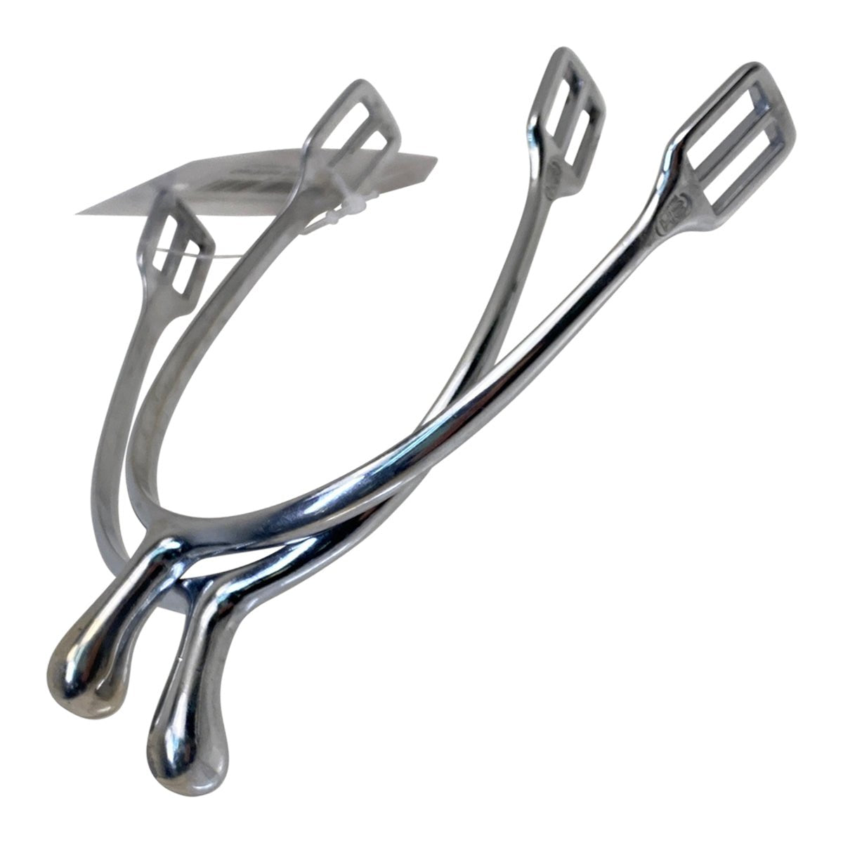 Herm Sprenger Round End Spurs in Stainless Steel - 1" – The Tried ...