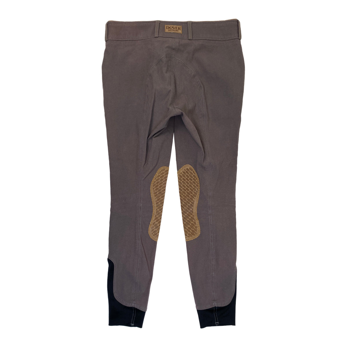 Dover Saddlery Knee Patch Breeches in Brown - Children's XL – The Tried ...