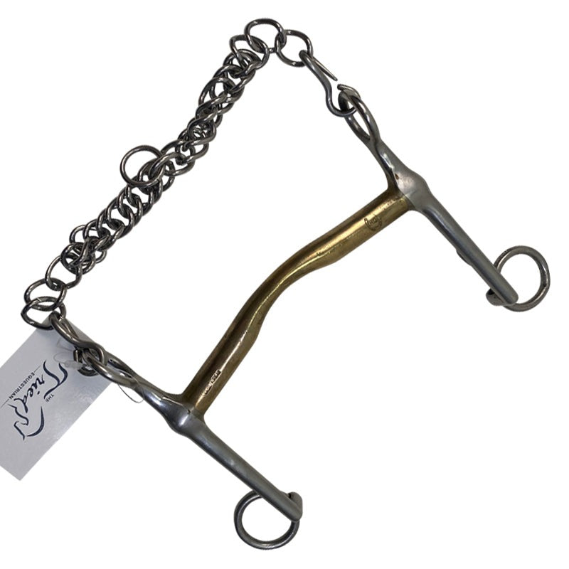 Herm Sprenger Weymouth Bit in Stainless/Aurigan - 5 3/4" – The Tried ...