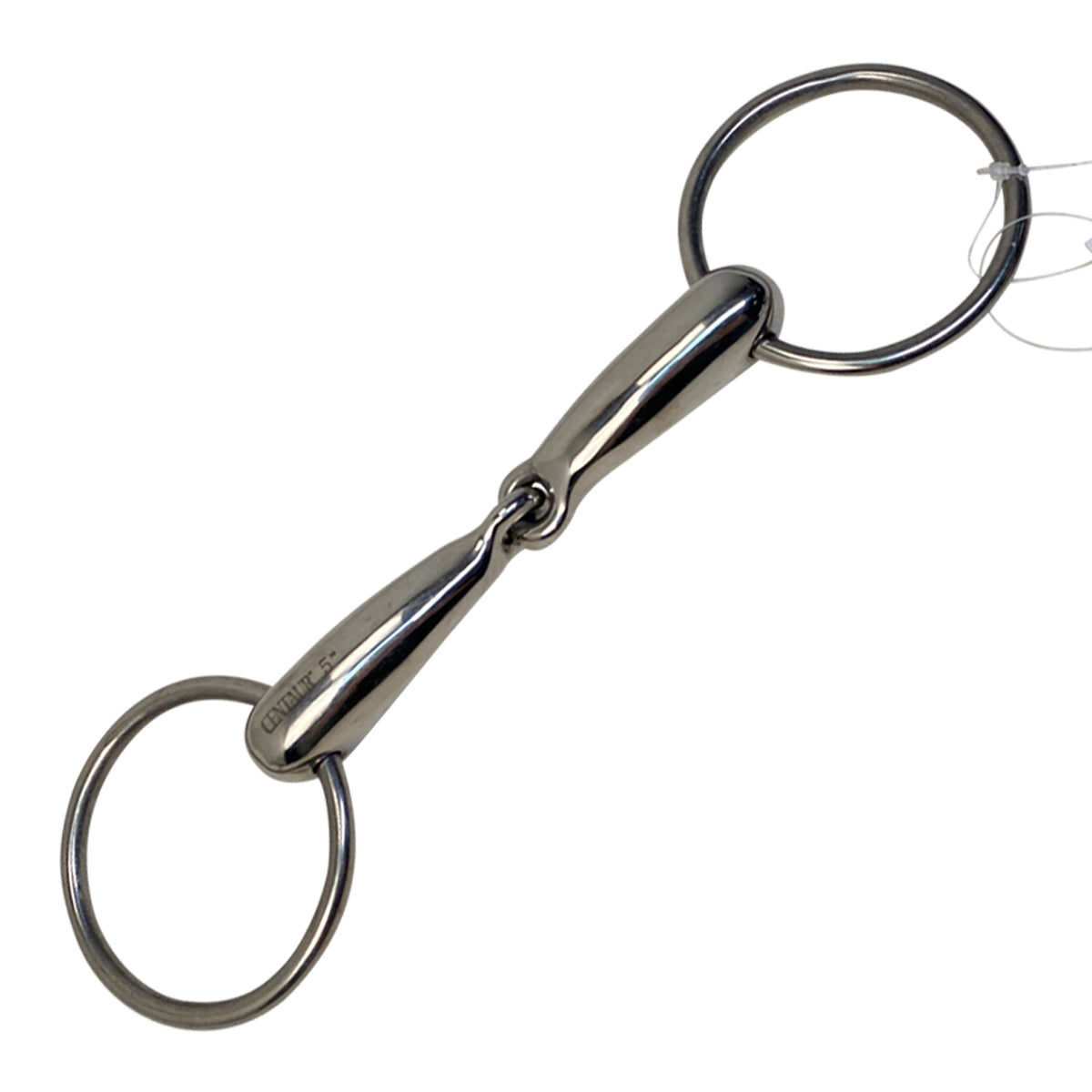 Centaur Hollow Mouth Loose Ring Snaffle Bit in Stainless Steel - 5 ...
