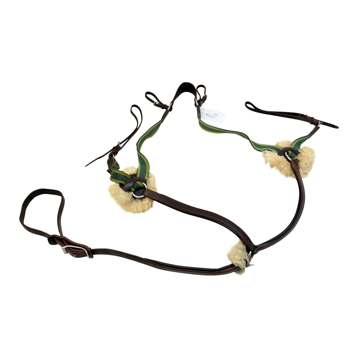 Devoucoux 'Kolibri' Breastplate with Running Attachment in Brown - Ful ...
