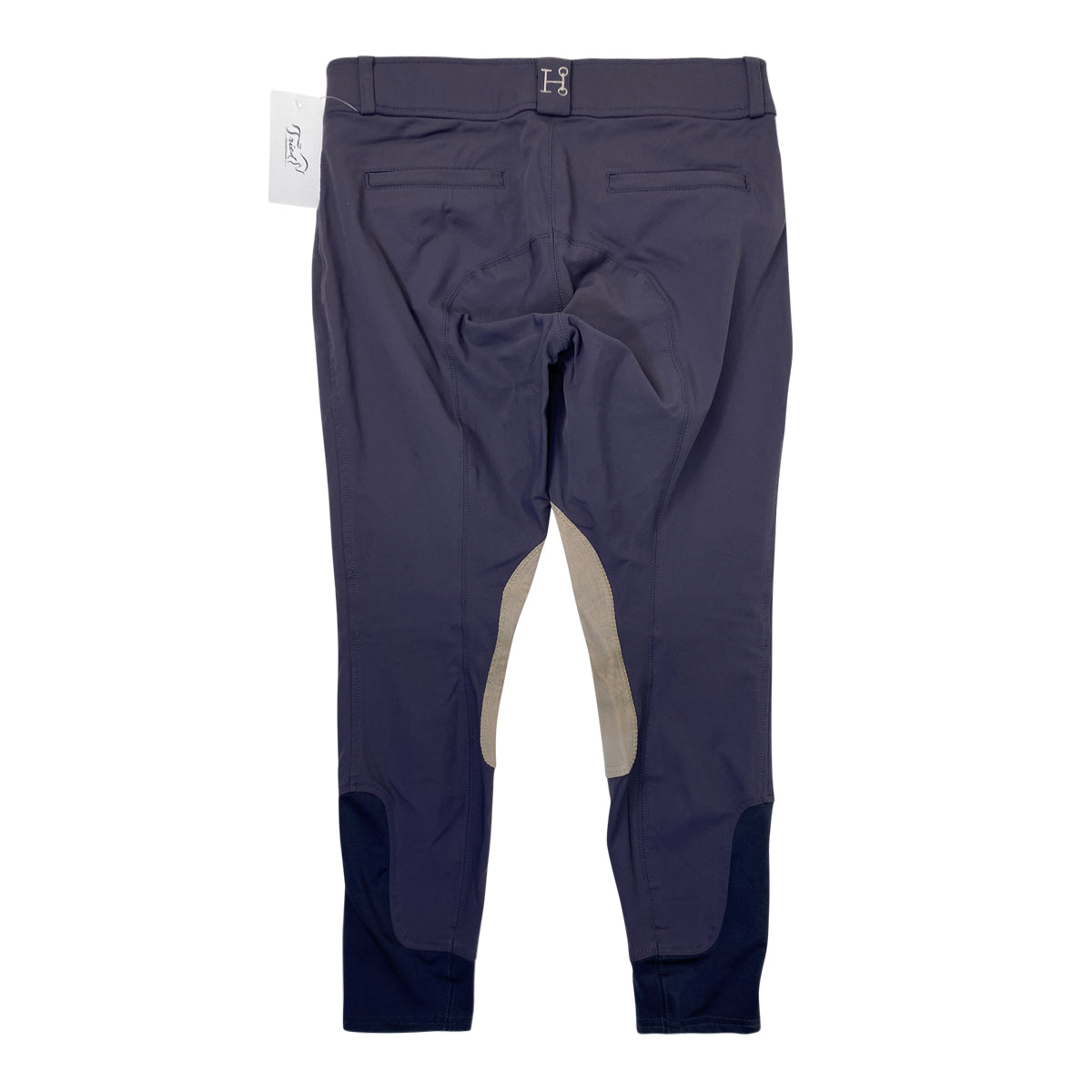 Smartpak 'Hadley' Knee Patch Breeches in Slate Grey - Women's 32R – The ...