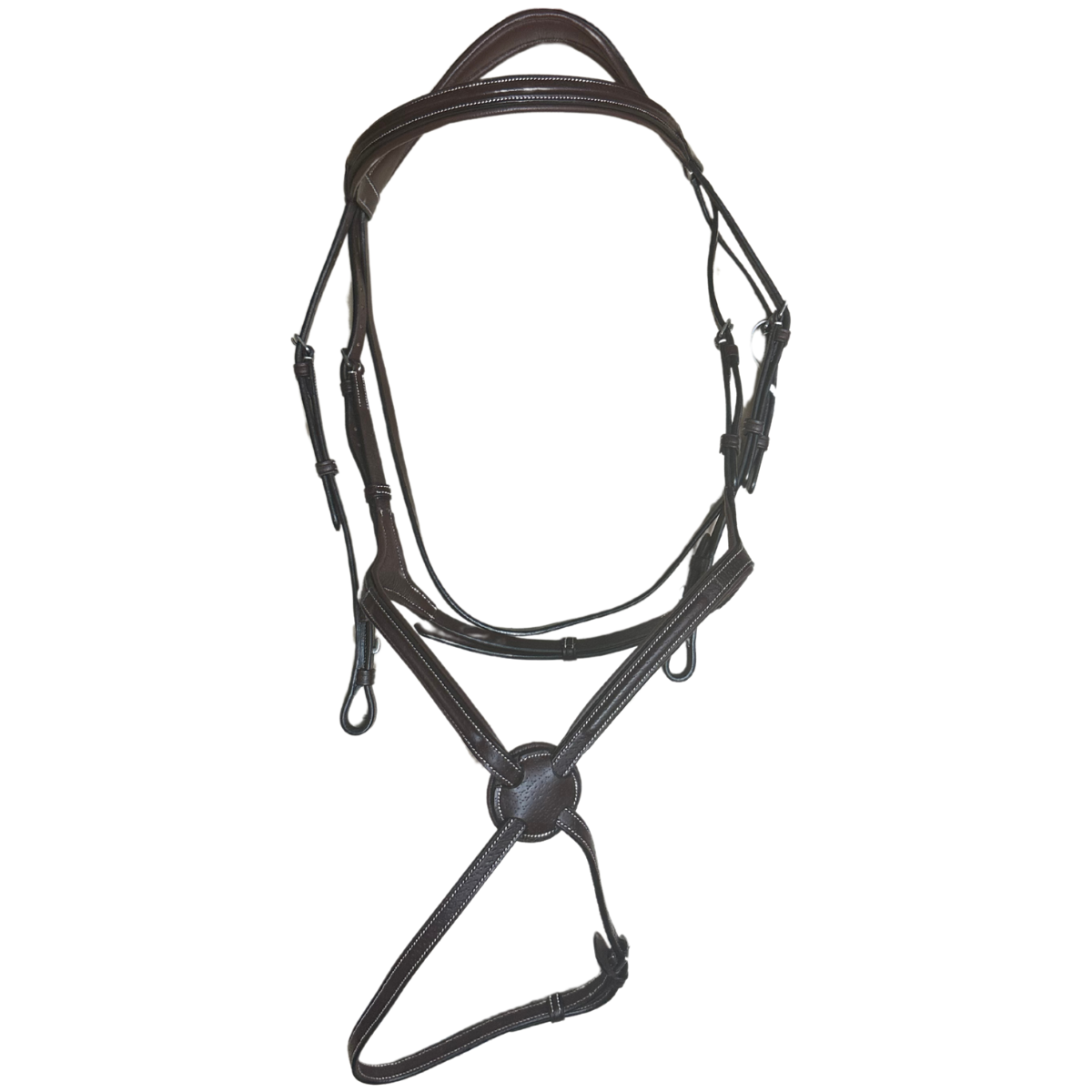 Butet Premium Figure 8 Noseband Bridle in Cachou - Oversize – The Tried ...