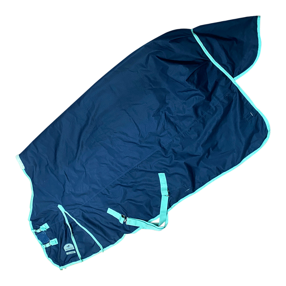 SmartPak Classic Sheet in Navy/Mint - 84" – The Tried Equestrian
